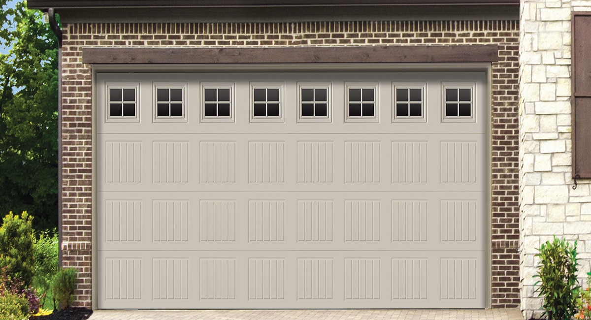 Vinyl Garage Doors - Anytime Garage Doors